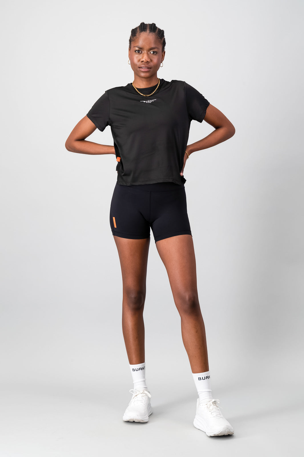 Burnt Activewear | Essential Movement Tee - Black
