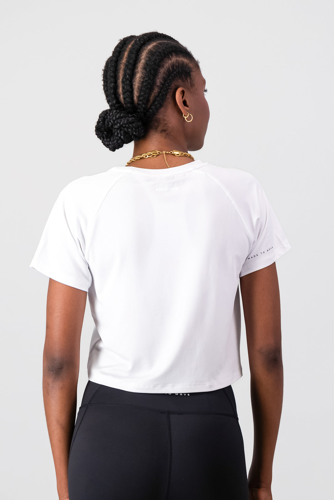 Burnt Activewear | Essential Flow Tee - White