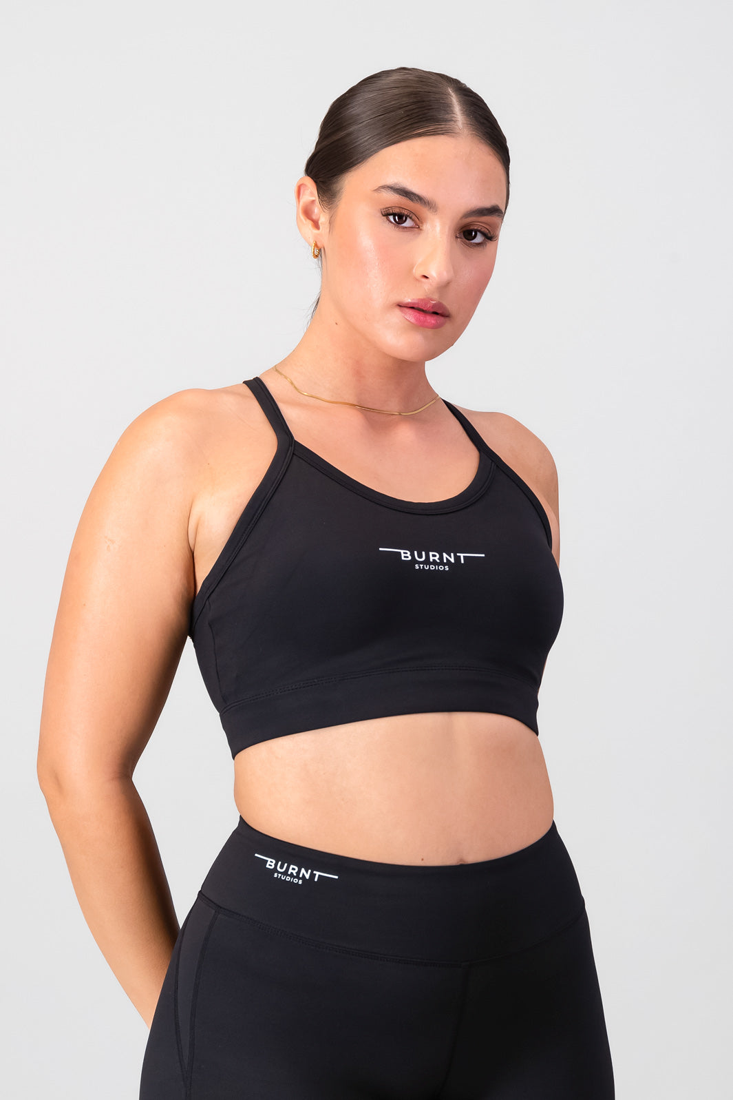 Burnt Activewear | Essential Strong Bra - Black