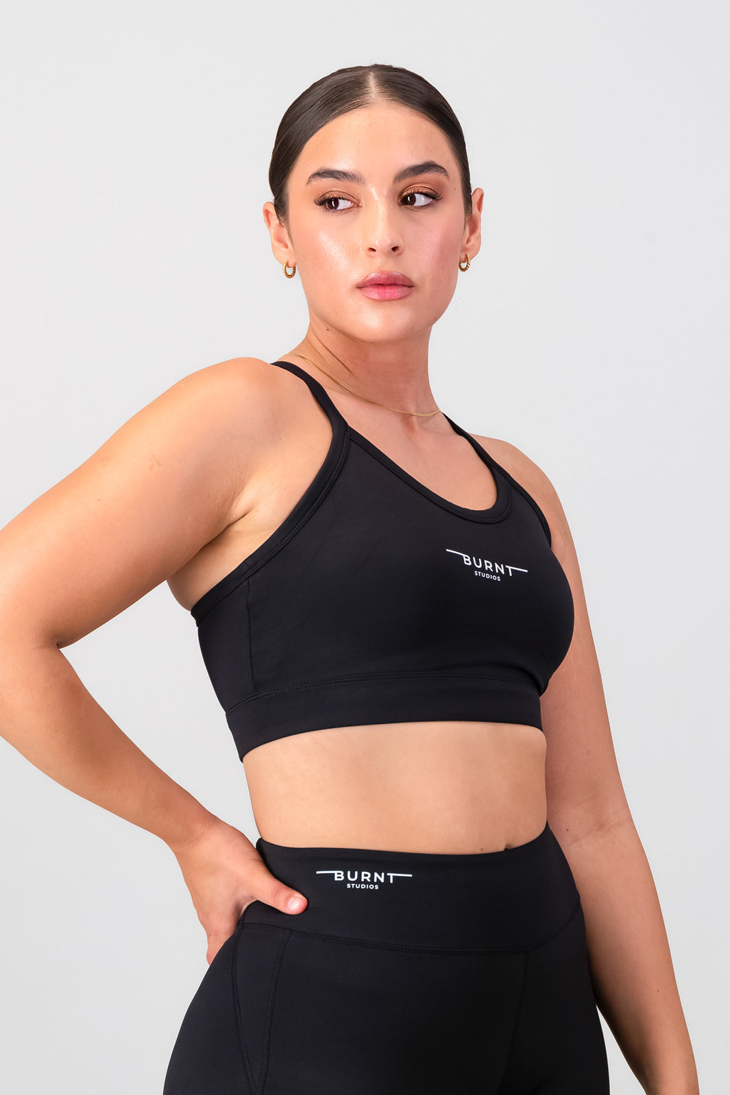 Burnt Activewear | Essential Strong Bra - Black