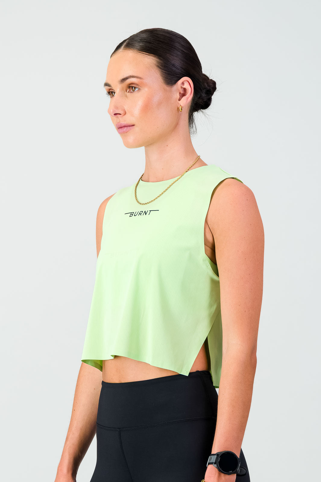 Burnt Studios | Women's TurboFlow Pro Tank - Mint