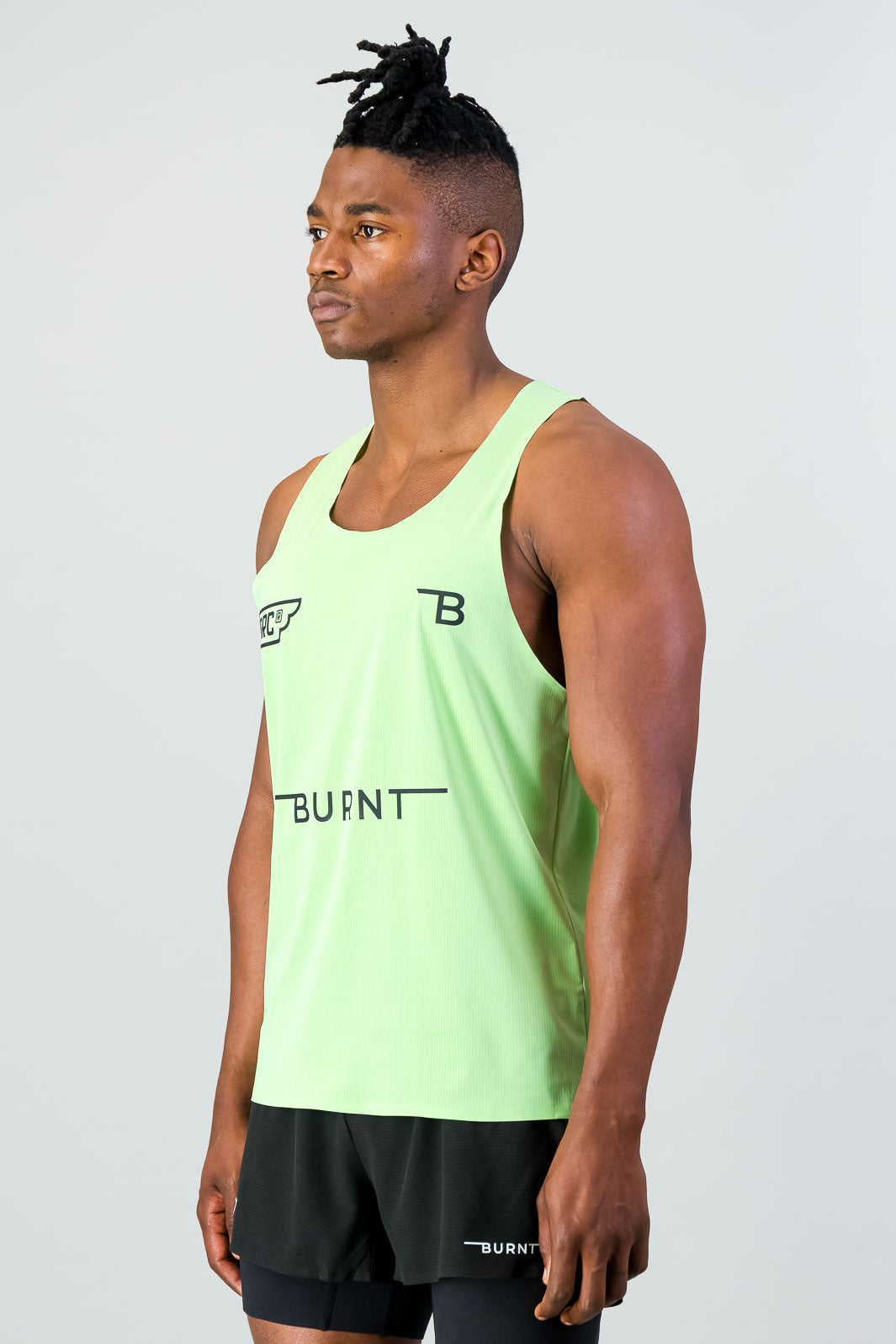 Burnt Studios | Men's TurboFlow Pro Tank - Mint