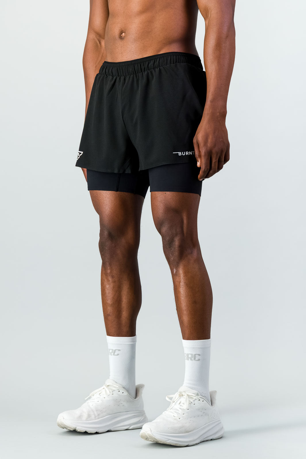 Burnt Studios | SprintRacer Men's 2-in-1 Short - Reflective