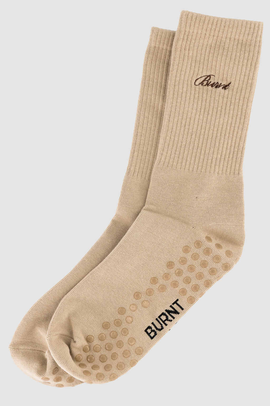 Burnt Studios | Studio Grip Sock - Cashew