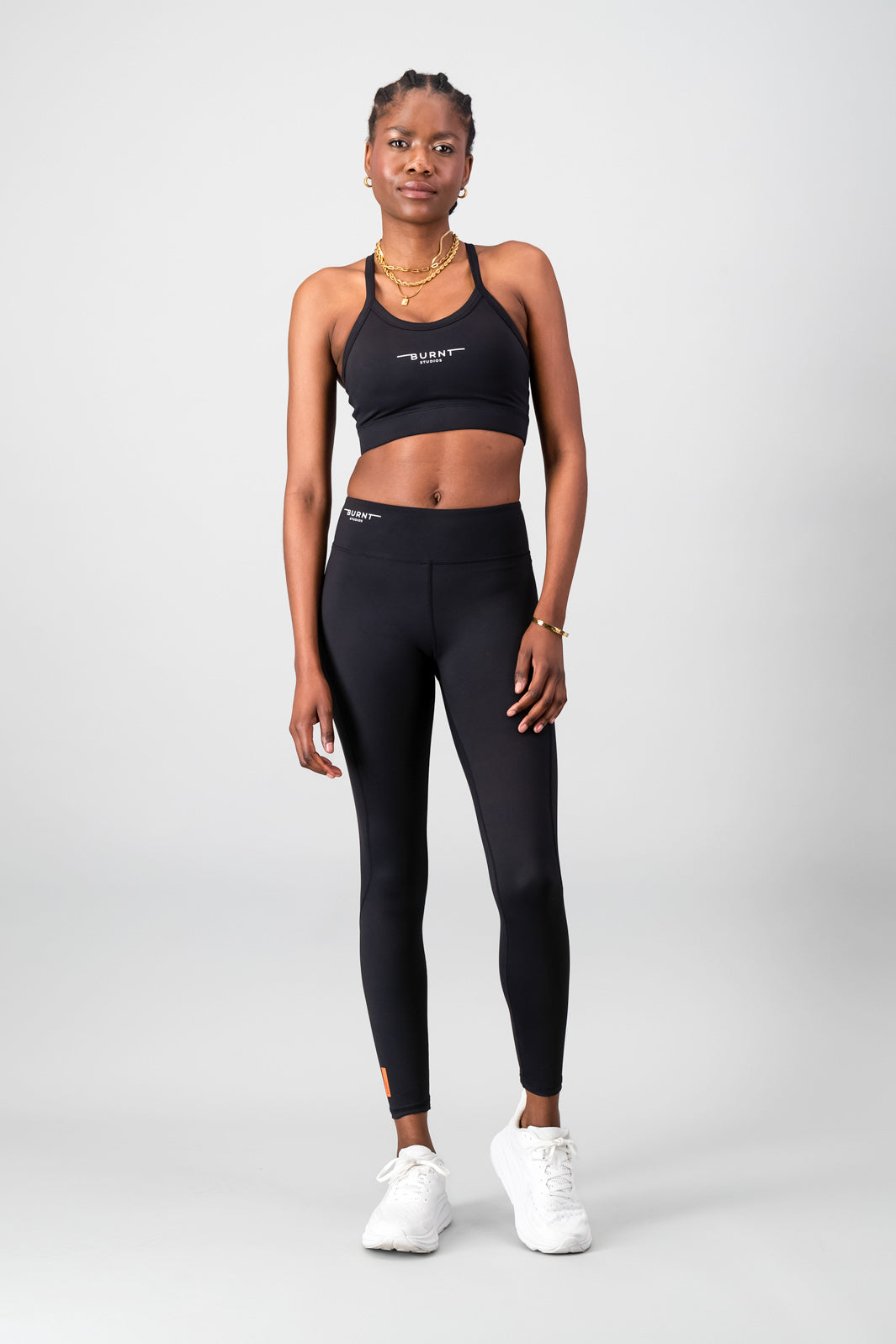 Burnt Activewear | Essential Strong Bra - Black