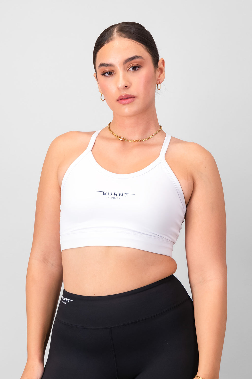 Burnt Activewear | Essential Strong Bra - White