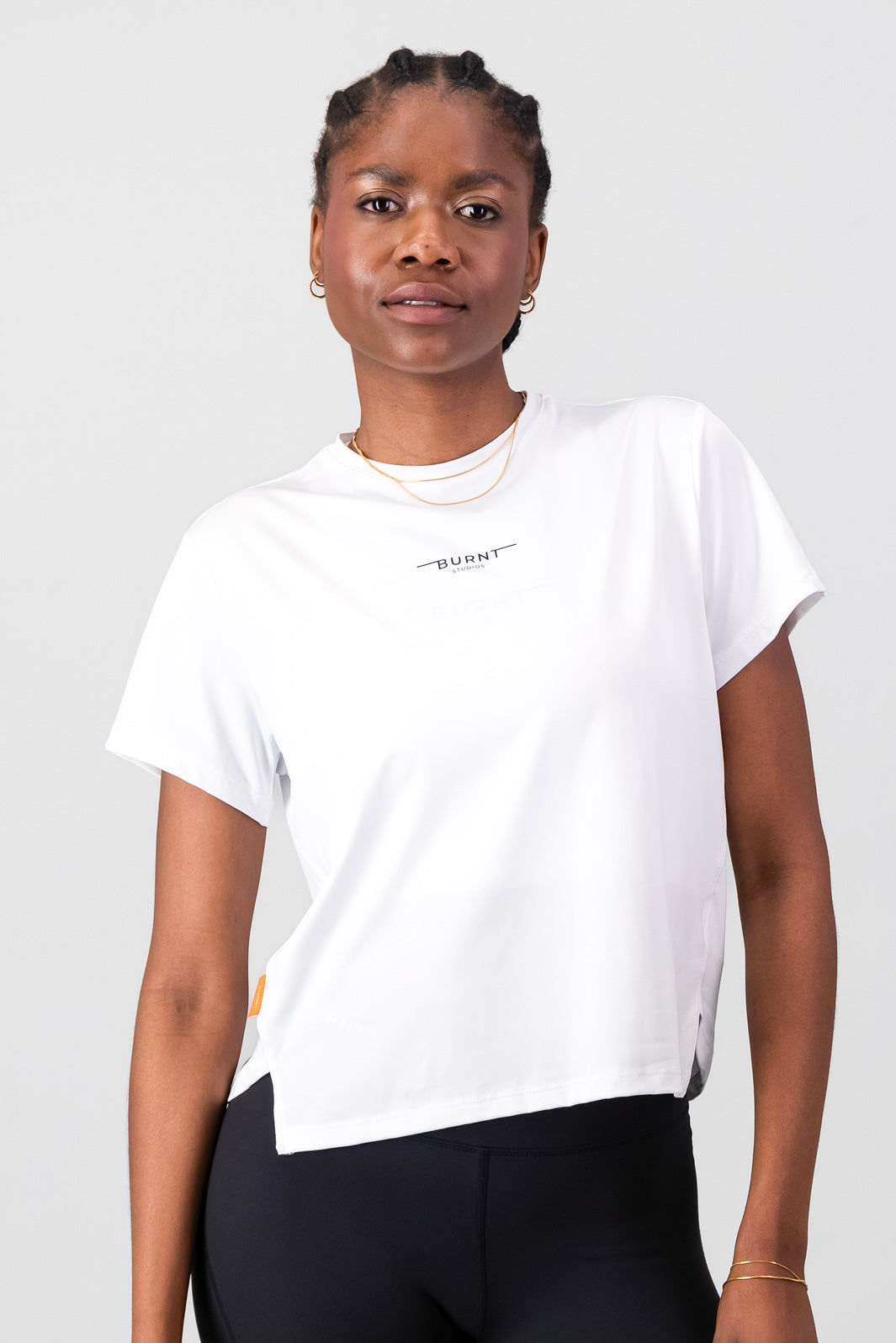Burnt Activewear | Essential Movement Tee - White