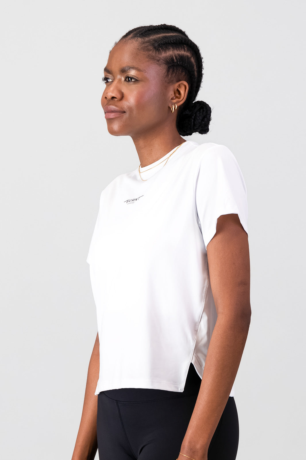 Burnt Activewear | Essential Movement Tee - White