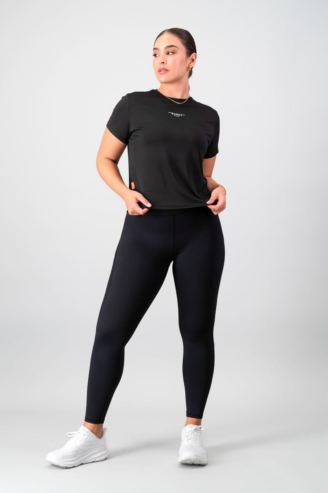 Burnt Activewear | Essential Movement Tee - Black