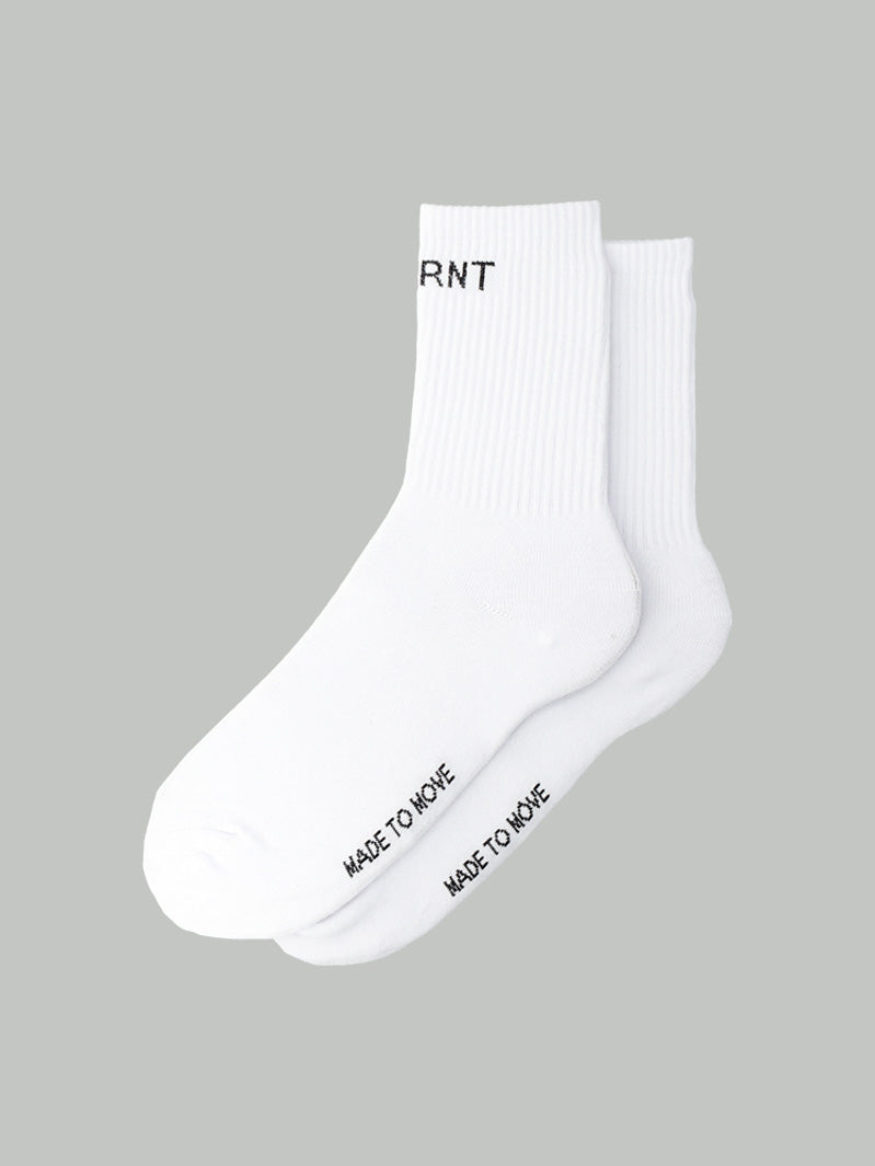 Burnt Studios | Unisex Crew Socks - Minimal