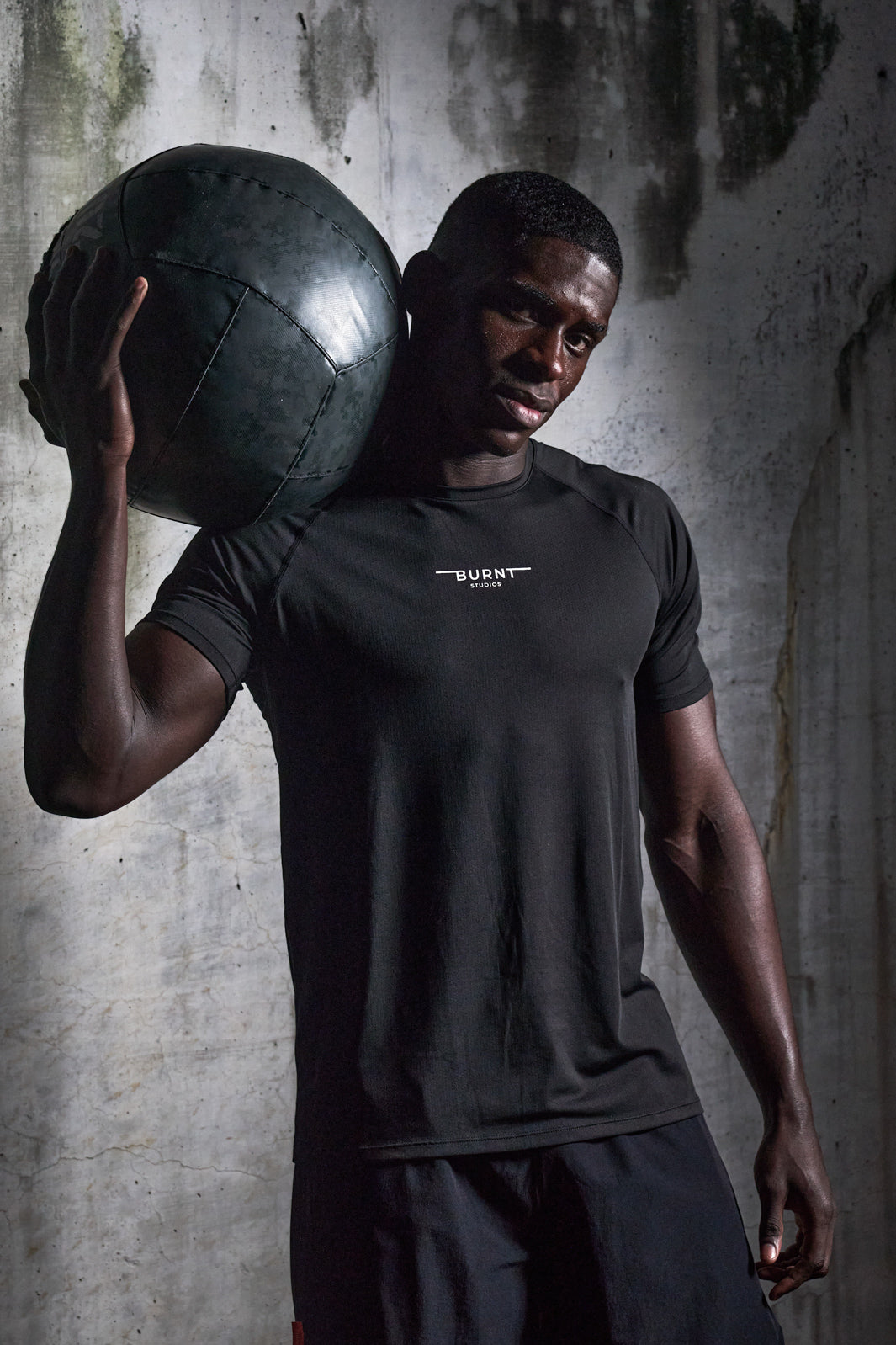 Burnt Studios | Fundamental Active Tee - Black