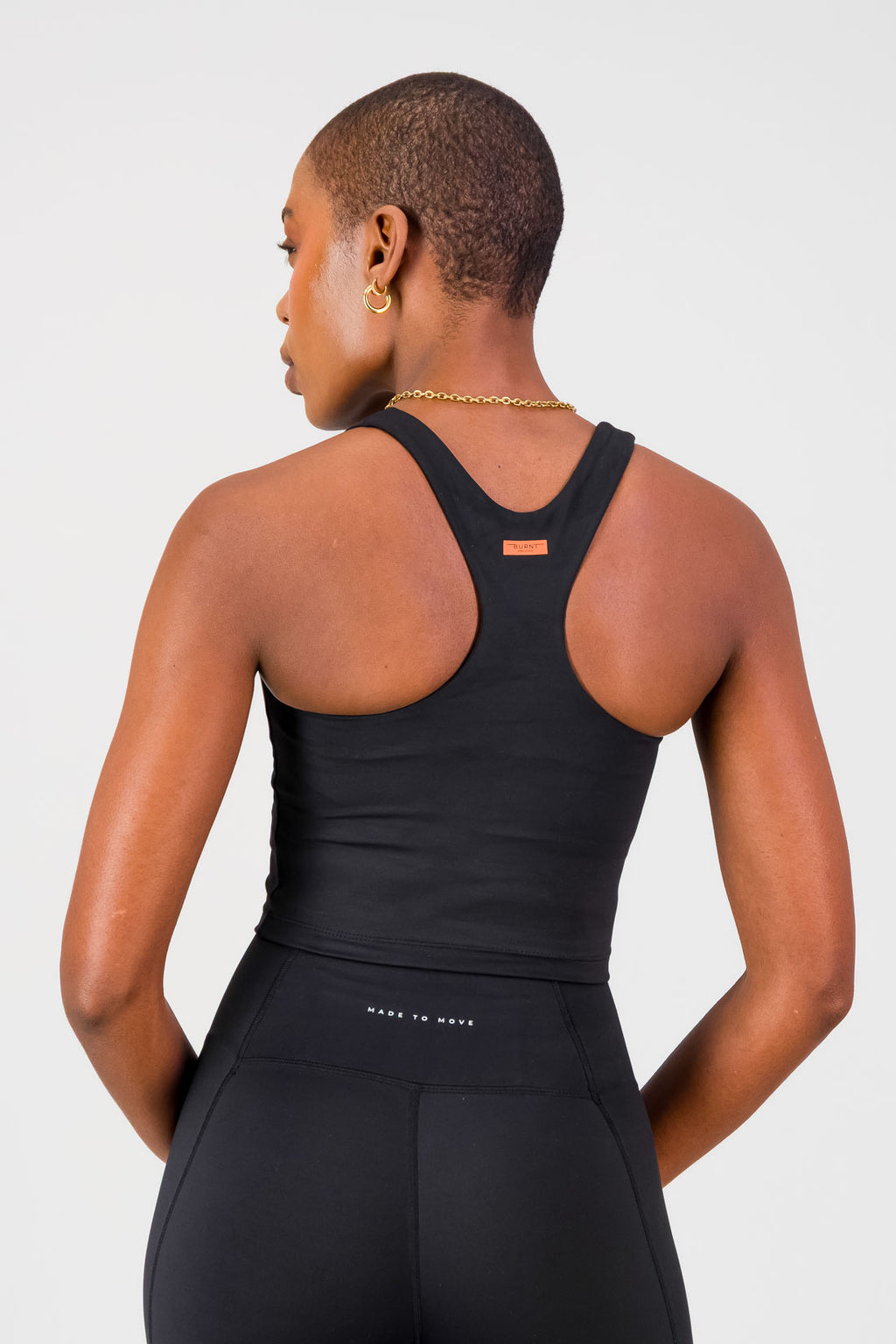 Burnt Studios | Essential Restore Supportive Tank - Black