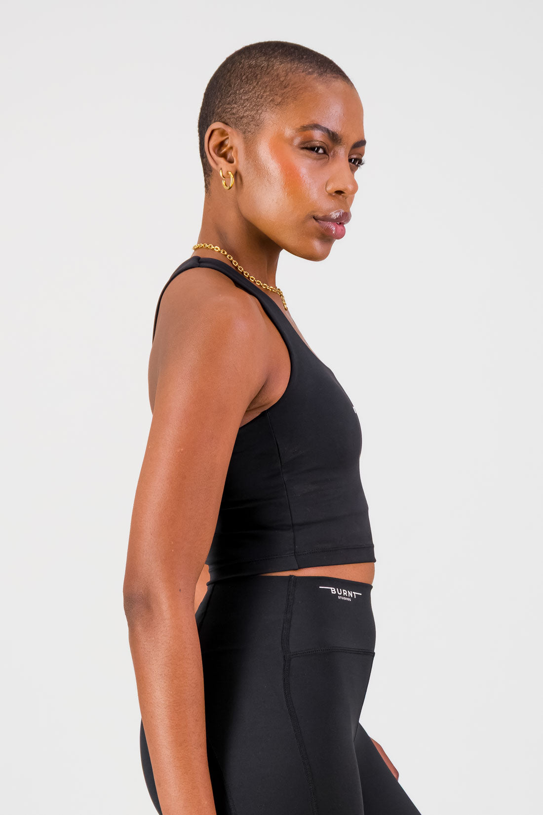 Burnt Studios | Essential Restore Supportive Tank - Black