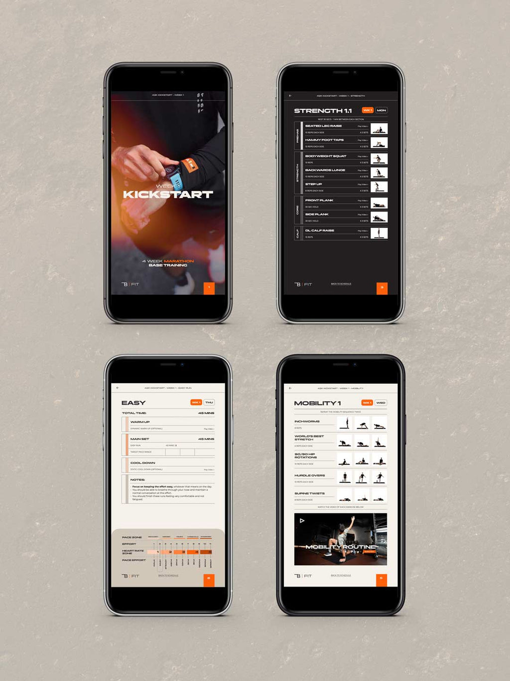 4 Week Kickstart Run Plan | 21KM Prep / Moderate Fitness | Burnt Fit