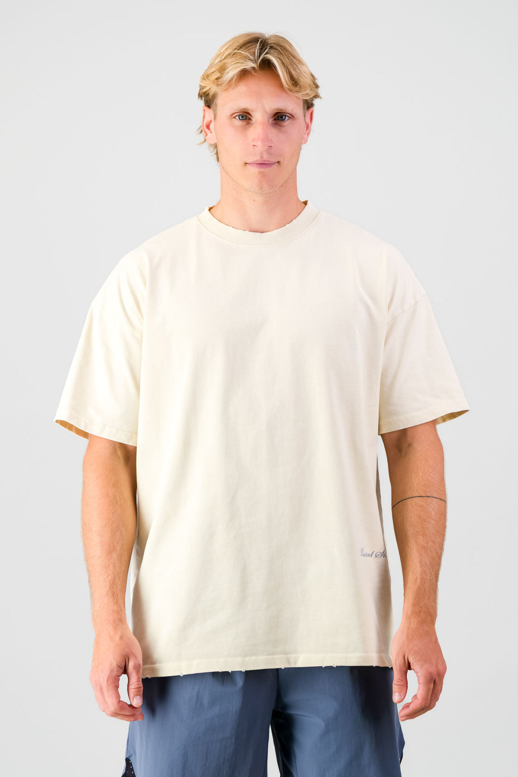 Burnt Studios | Ultra Heavy Tee - Butter Yellow