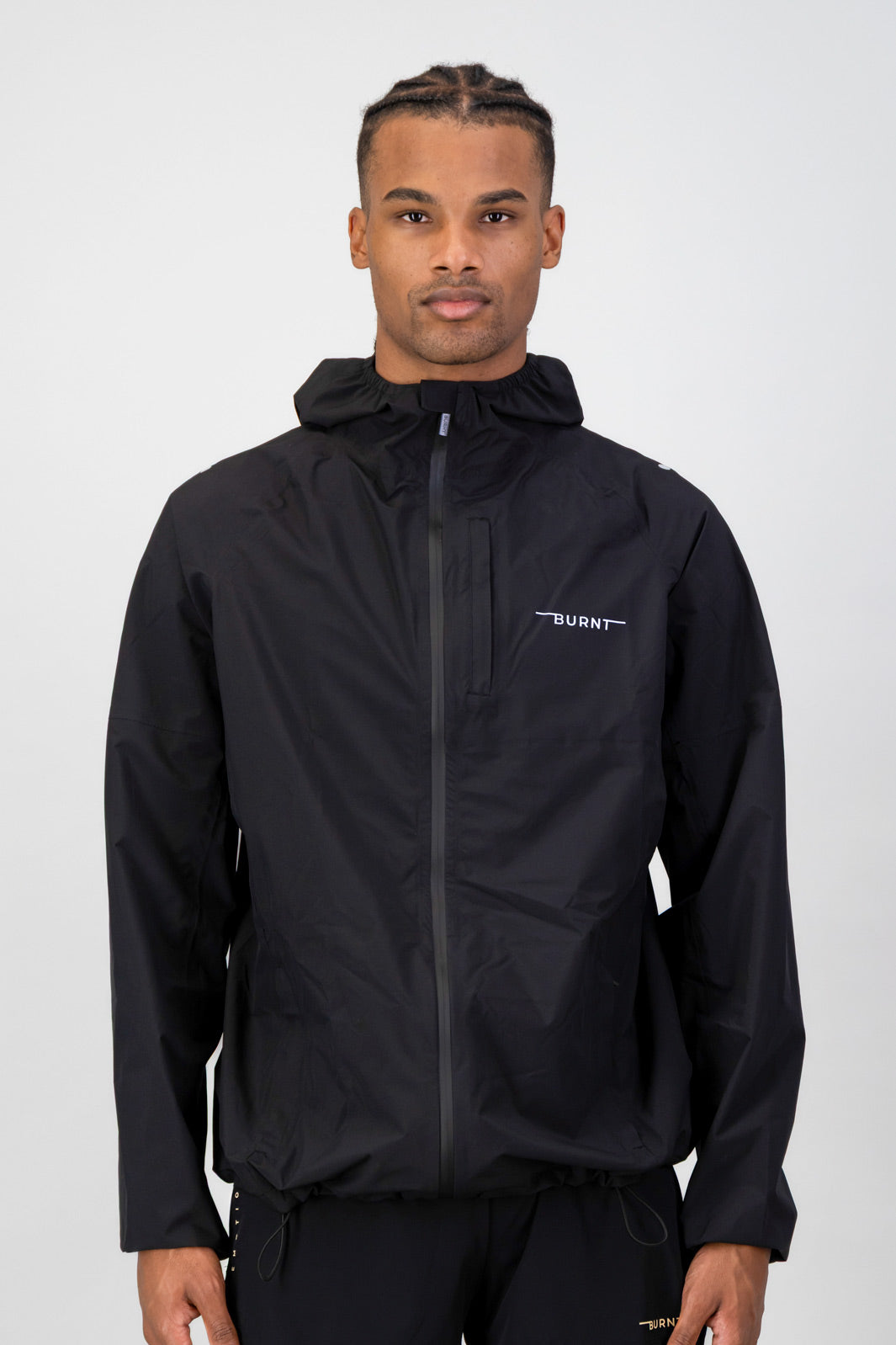 Burnt Studios | Fundamental Men's Waterproof Jacket - Black