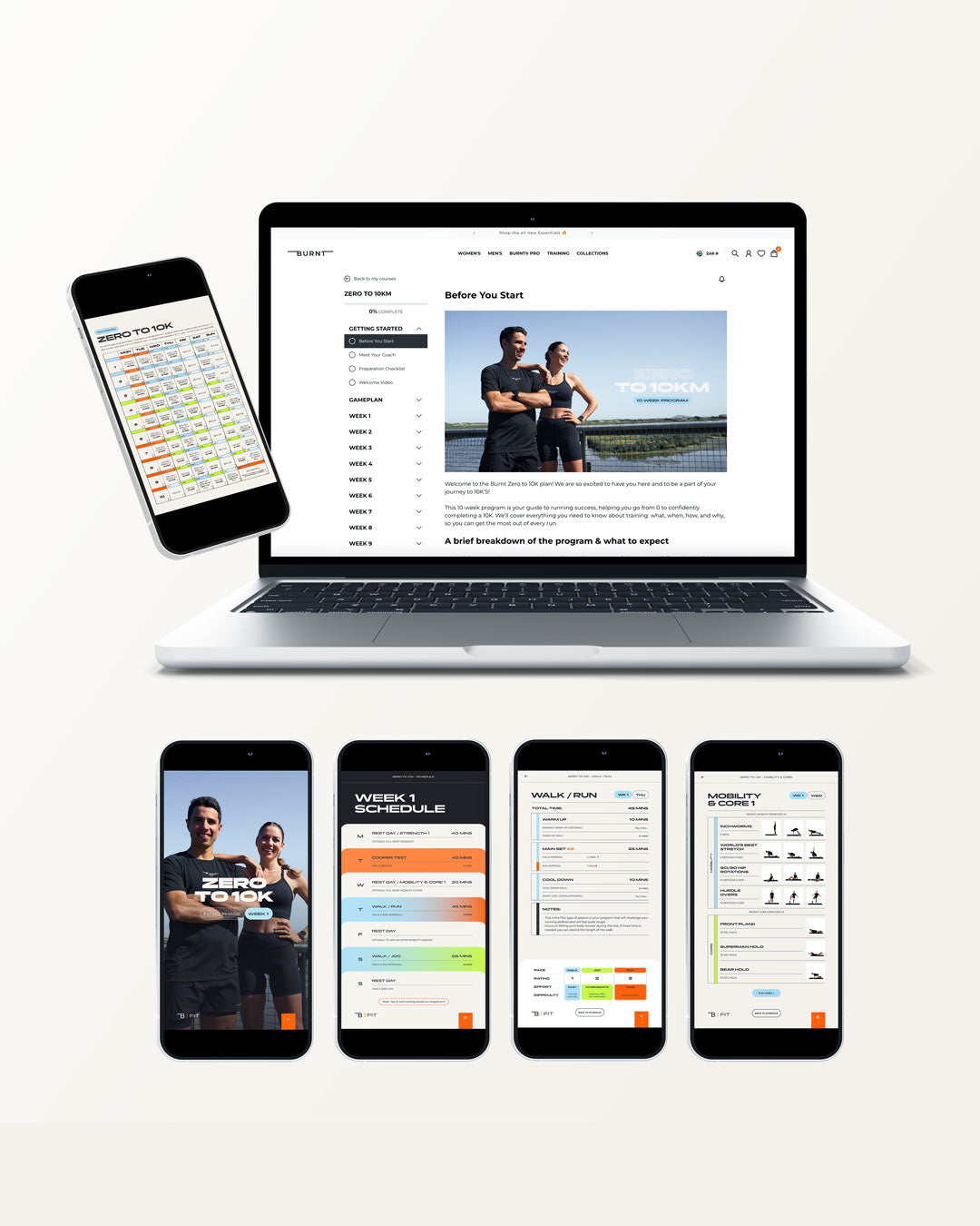 Zero to 10KM | 10 Week Beginner Running Plan | Burnt Fit